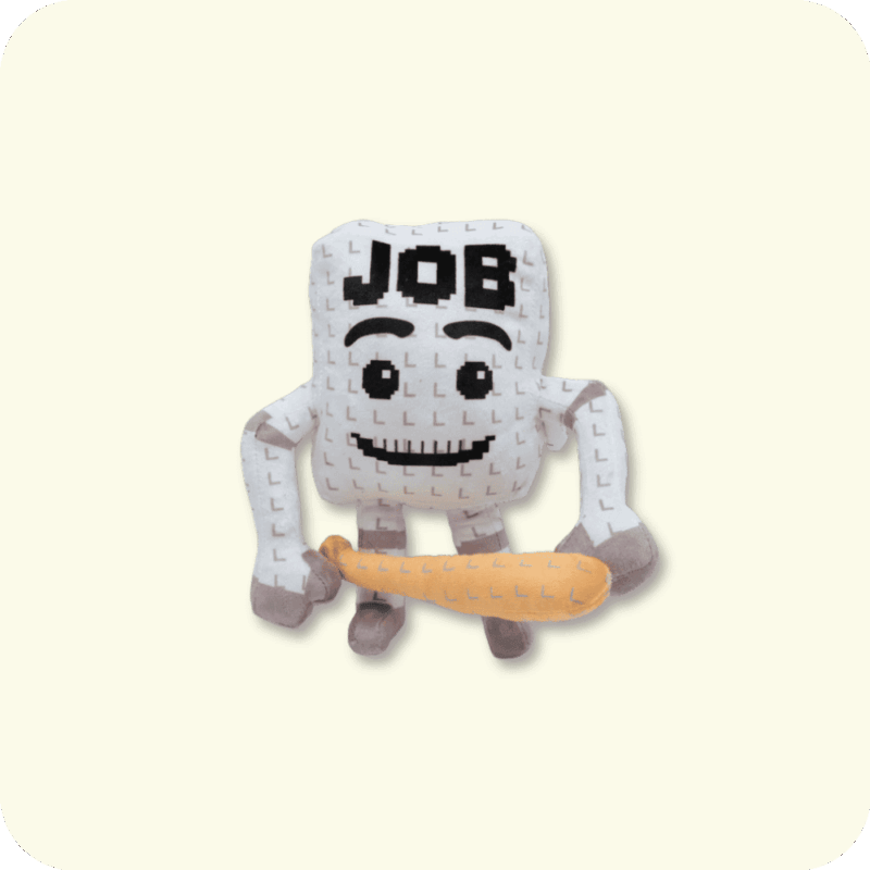 Job Job Job Sahur Plush | Steal A Brainrot Plush
